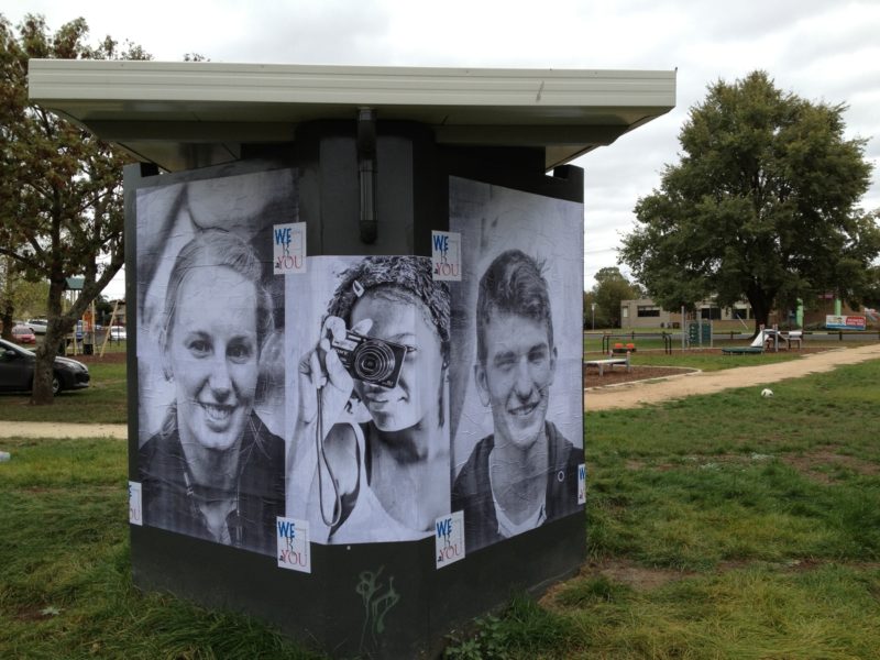 Ballarat Murals in a new Street Art Community Project | Aldona Kmiec Artist